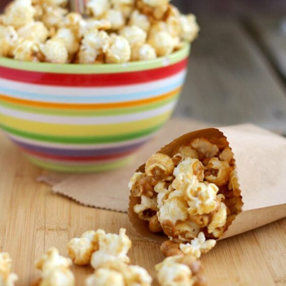 Peanut Butter Popcorn Recipe - Rachel Cooks®