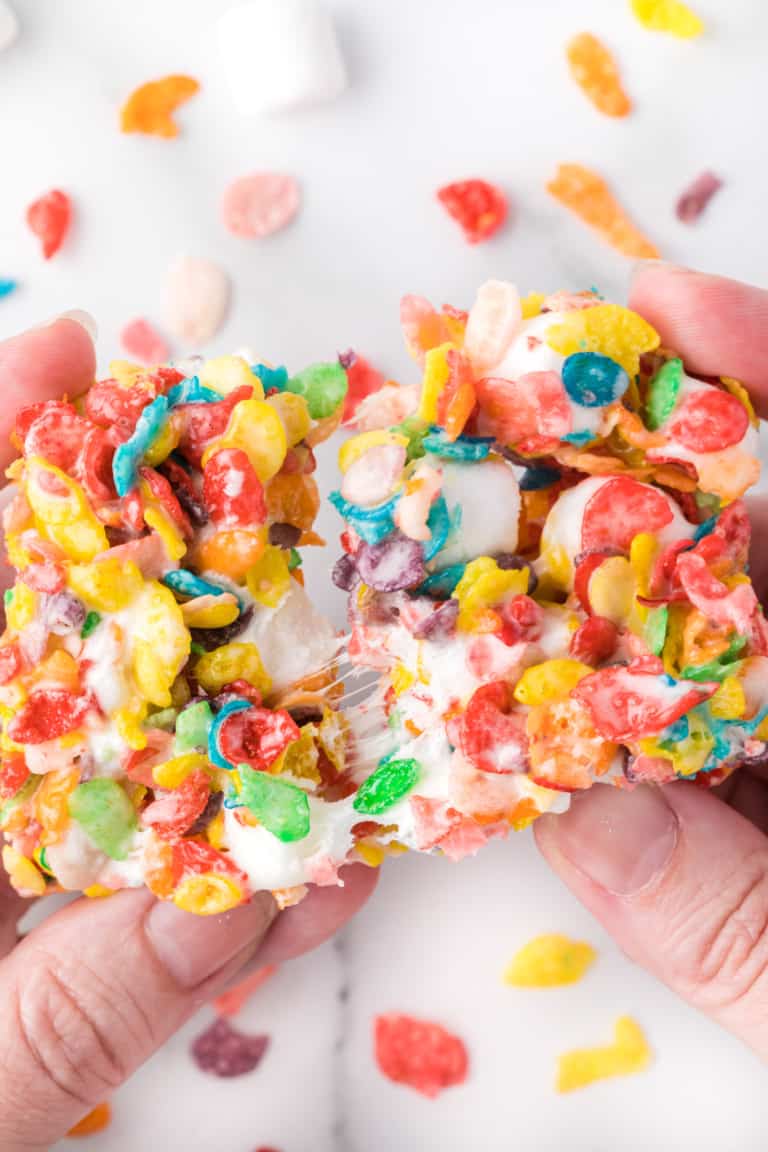 Fruity Pebbles Treats | Rachel Cooks®
