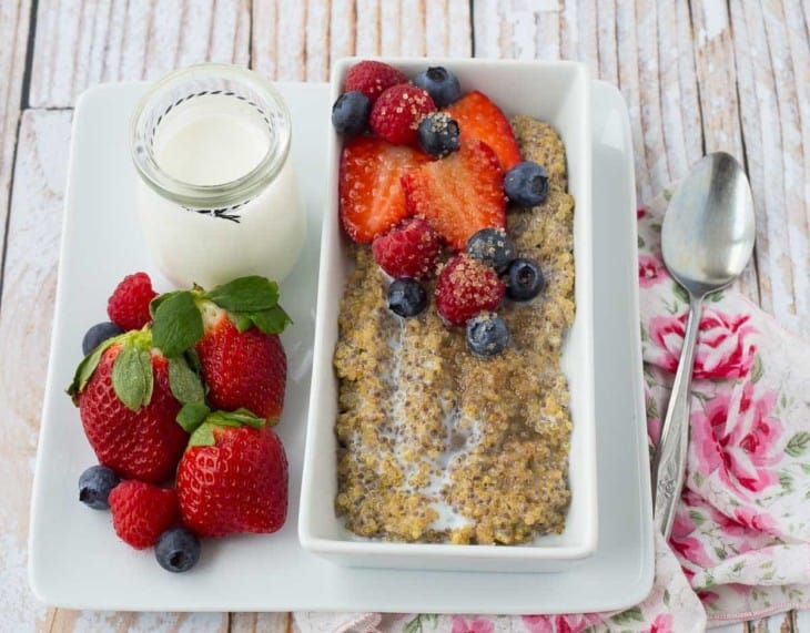 Breakfast Quinoa with Chia and Cinnamon Recipe - Rachel Cooks®