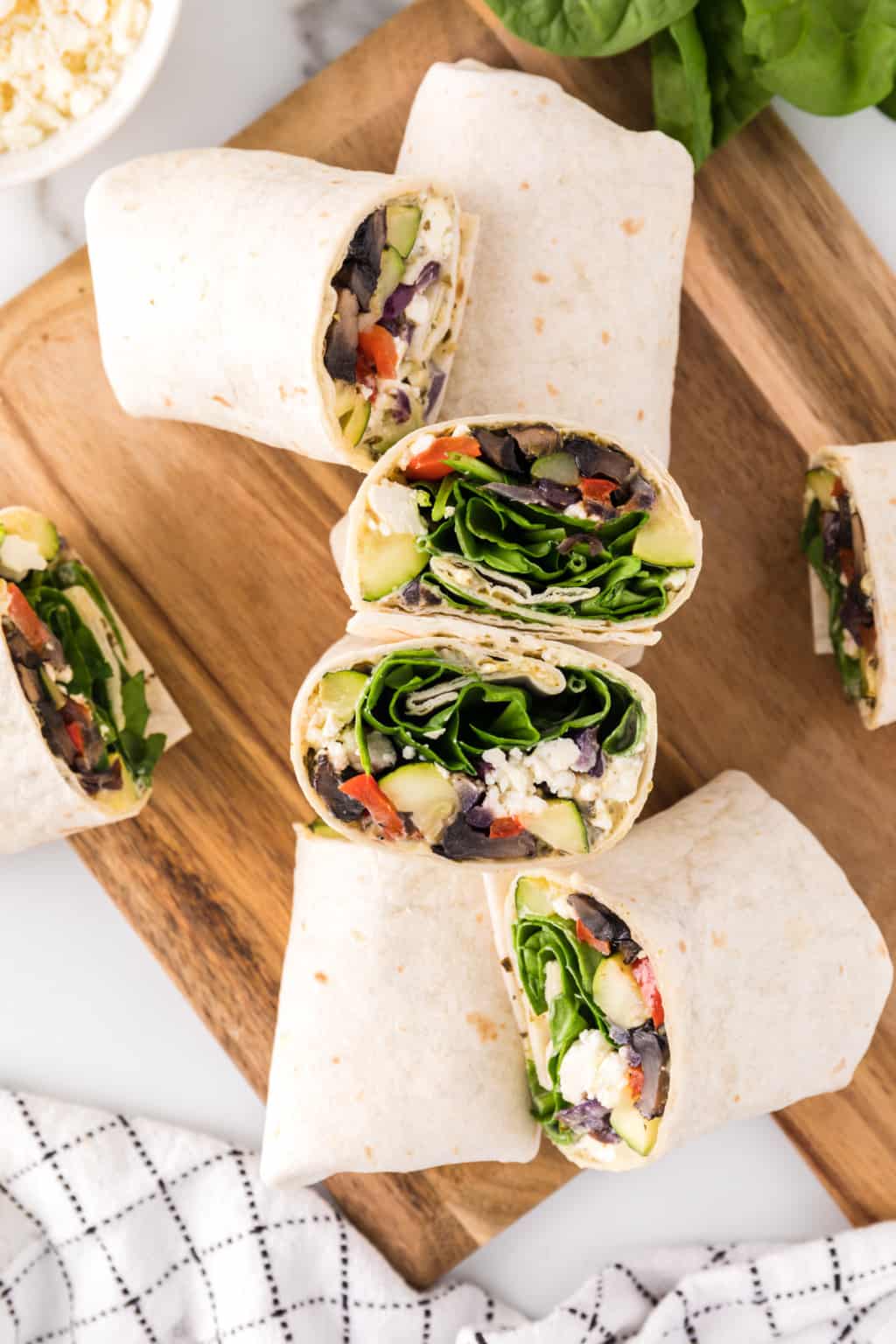 Roasted Vegetable Wrap Recipe - Rachel Cooks®
