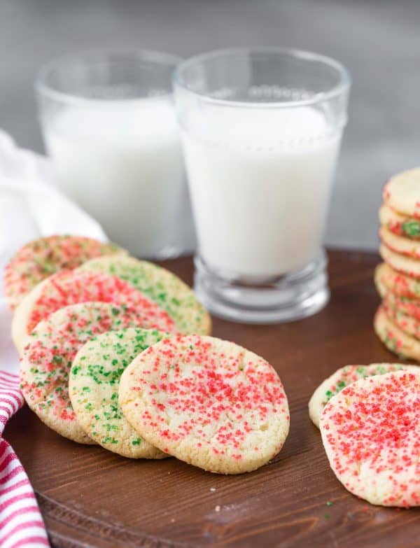 Sand Tart Cookies (Slice & Bake Buttery Sugar Cookies) Recipe - Rachel ...