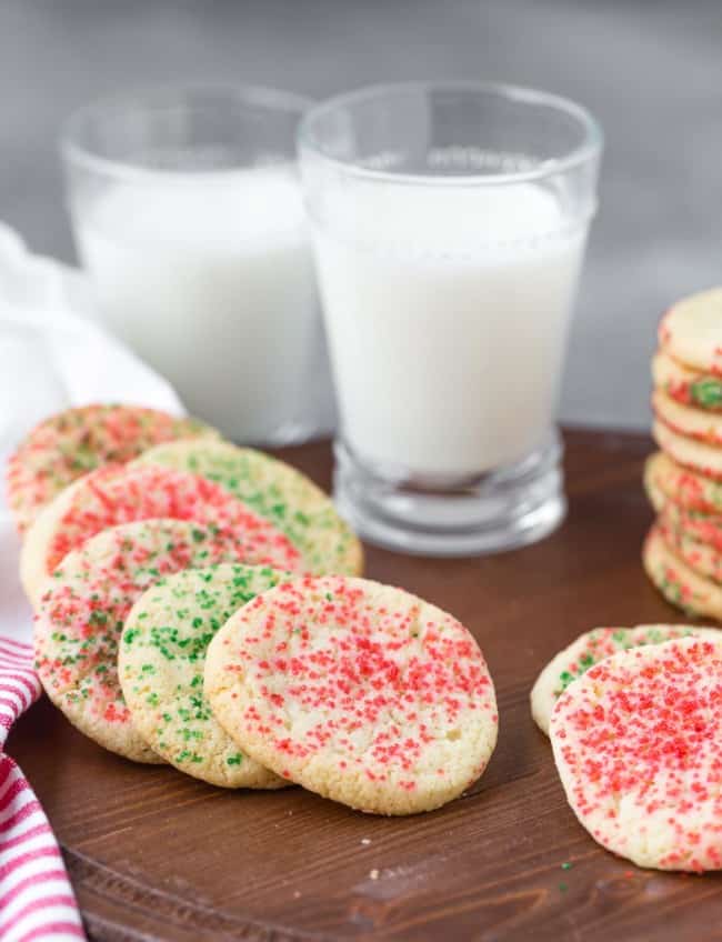 Sand Tart Cookies (Slice & Bake Buttery Sugar Cookies) Recipe - Rachel ...