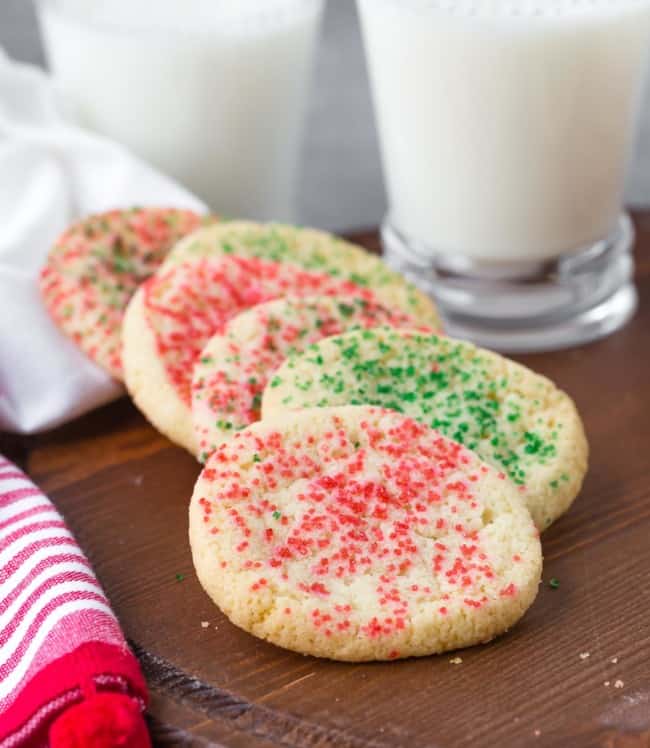 Sand Tart Cookies (Slice & Bake Buttery Sugar Cookies) Recipe - Rachel ...