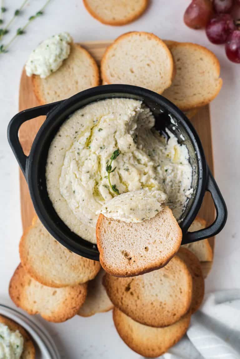 Baked Goat Cheese Dip with Lemon and Thyme Recipe - Rachel Cooks®