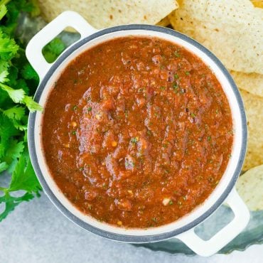 Chipotle Salsa (easy blender recipe)