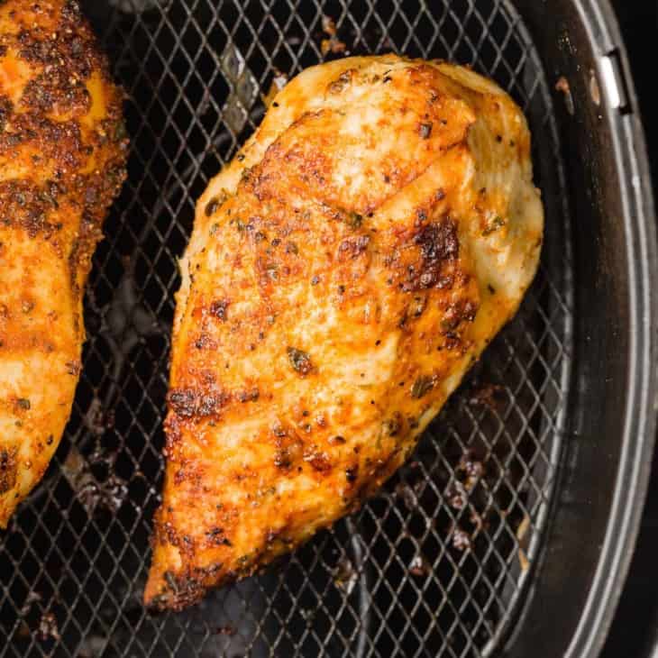 Perfect Air Fryer Chicken Breasts Recipe - Rachel Cooks®