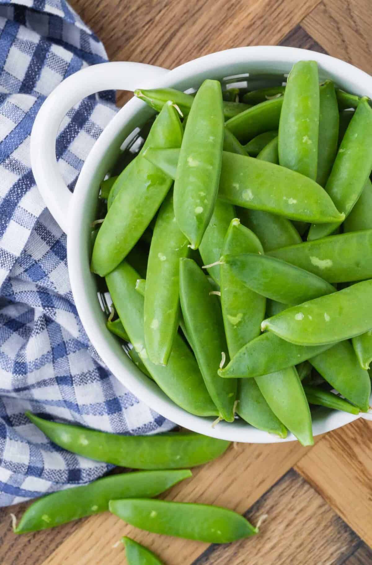 How to Cook Snap Peas - so easy!