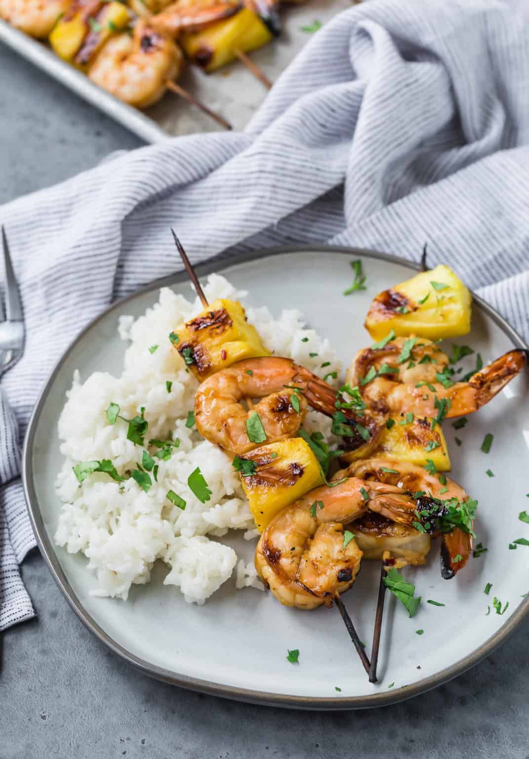 Grilled Shrimp Kabobs with Pineapple Recipe - Rachel Cooks®