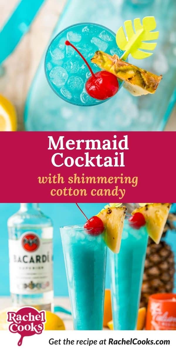 Mermaid Lemonade (with a cotton candy twist!) Recipe - Rachel Cooks®