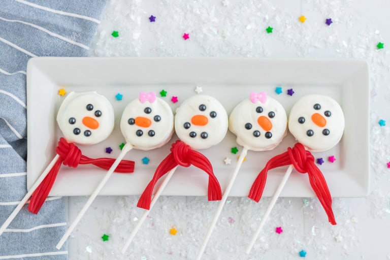 Snowman Oreo Pops Recipe - Rachel Cooks®