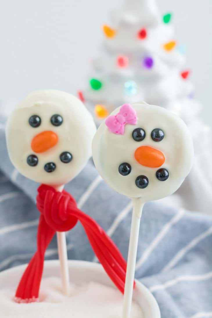 Snowman Oreo Pops Recipe - Rachel Cooks®