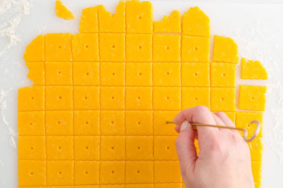 Homemade Cheez-Its (Cheddar Cheese Crackers) Recipe - Rachel Cooks®