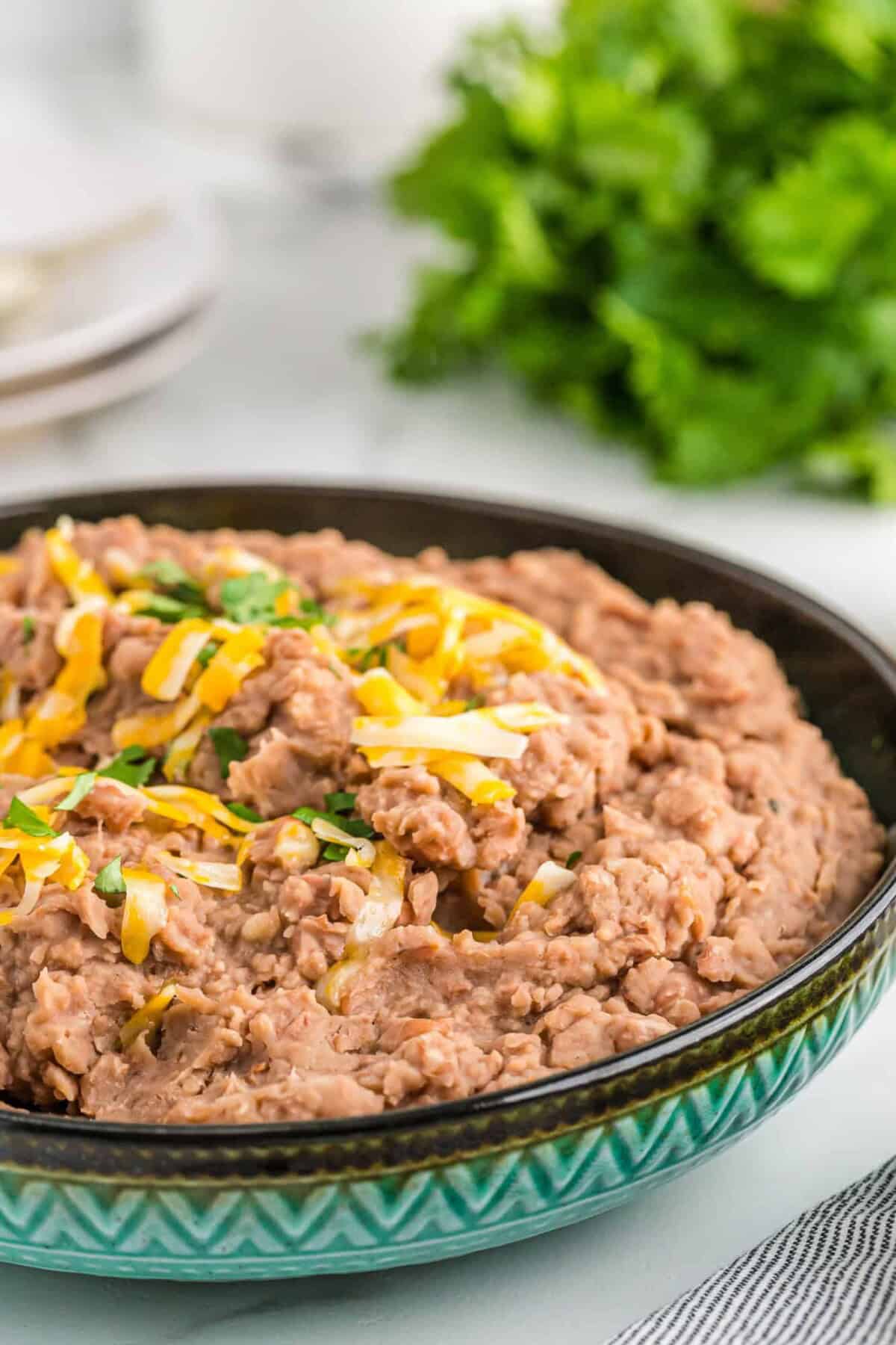 Crockpot Refried Beans - No Soaking Required! Recipe - Rachel Cooks®