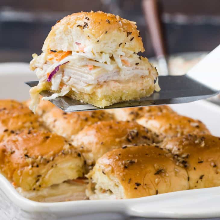 Turkey Sliders - Rachel Sandwich Sliders Recipe - Rachel Cooks®