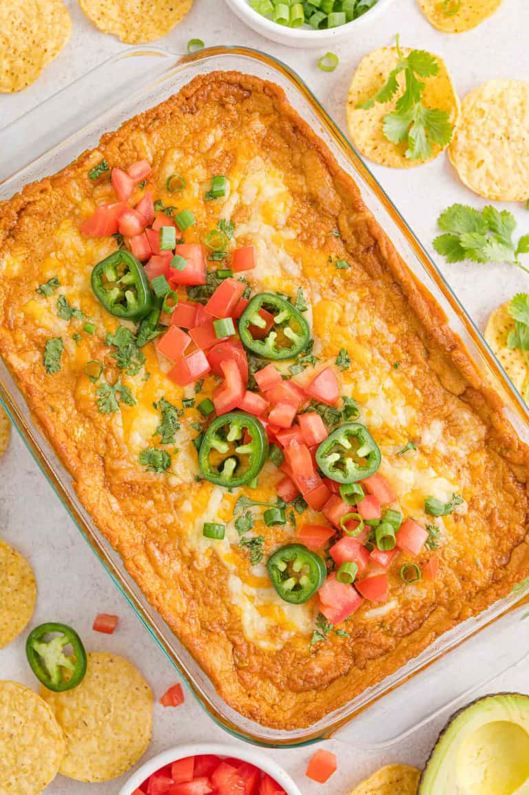 Refried Bean Dip Recipe - Rachel Cooks®