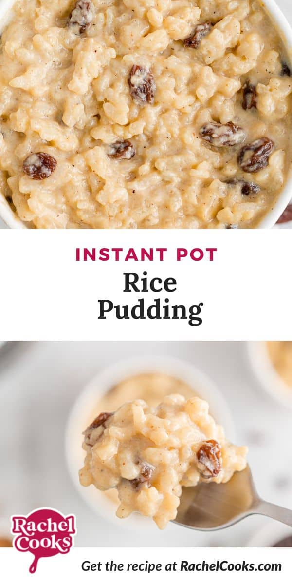 Instant Pot Rice Pudding Recipe - Rachel Cooks®