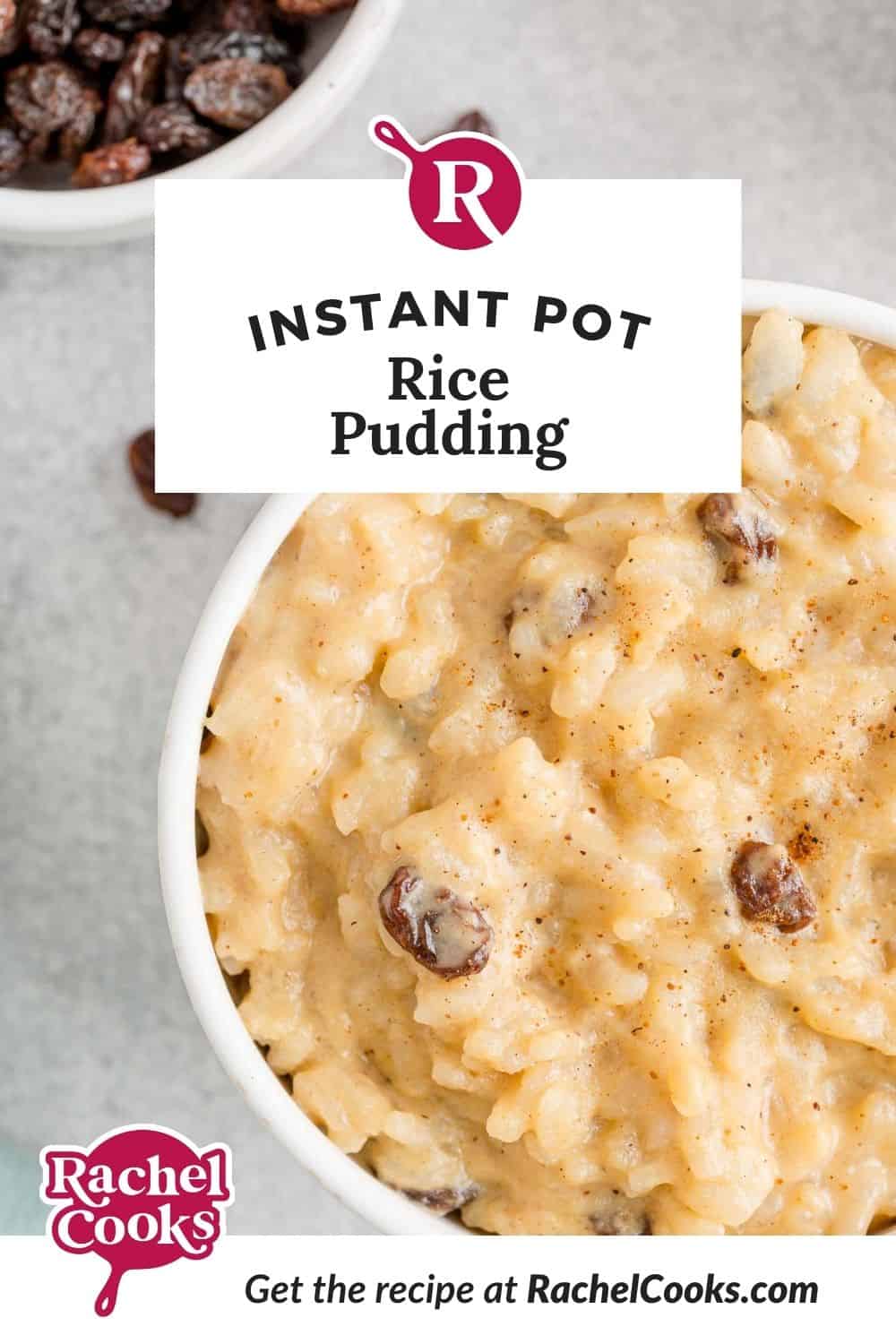 Instant Pot Rice Pudding Recipe - Rachel Cooks®