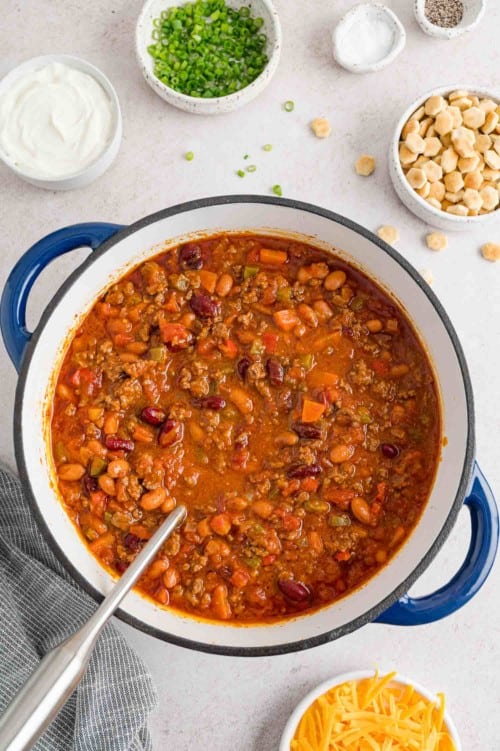 Beef Chili with Beans Recipe - Rachel Cooks®