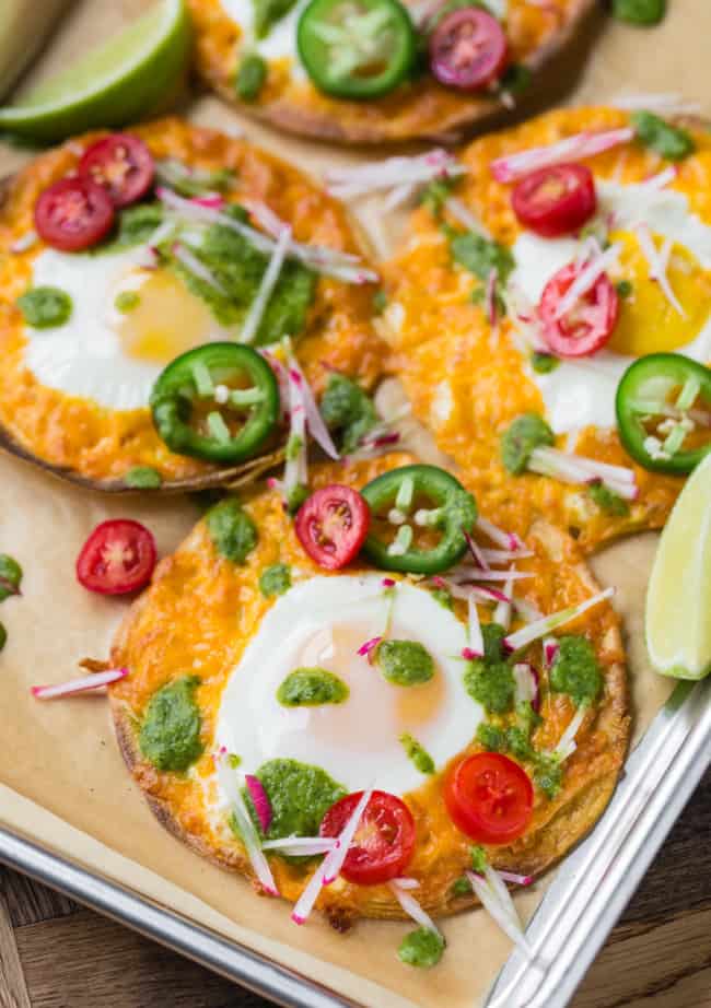 Sheet Pan Breakfast Tostadas Recipe - Rachel Cooks®