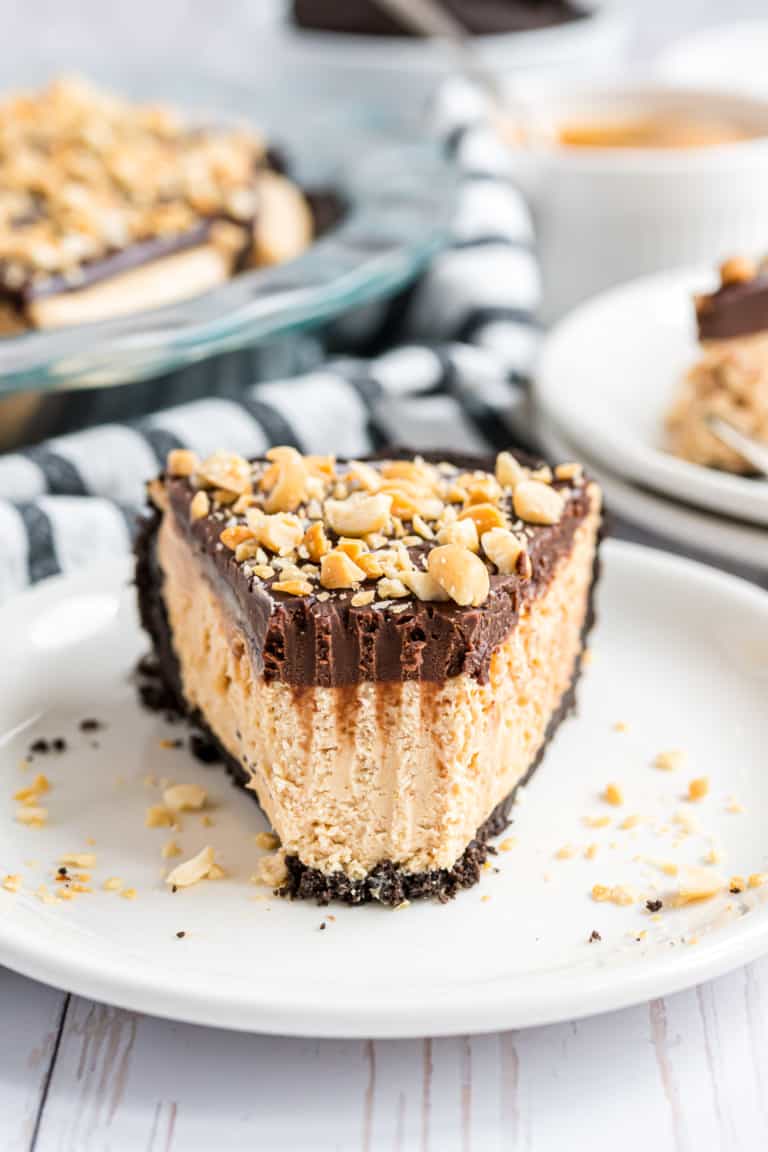 Chocolate Peanut Butter Pie (No Bake)