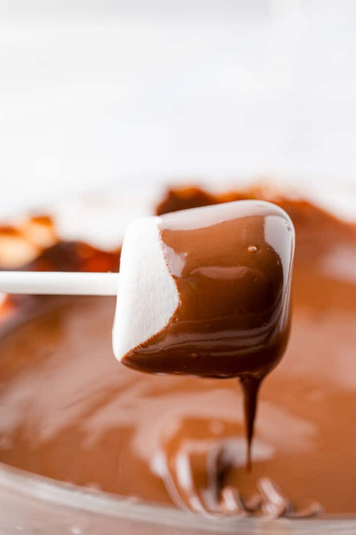 Chocolate Covered Marshmallows Recipe - Rachel Cooks®