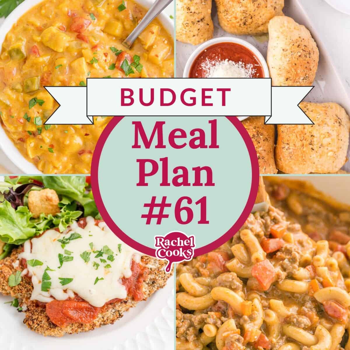 Free Weekly Meal Plans (with Grocery Lists!) - Rachel Cooks®