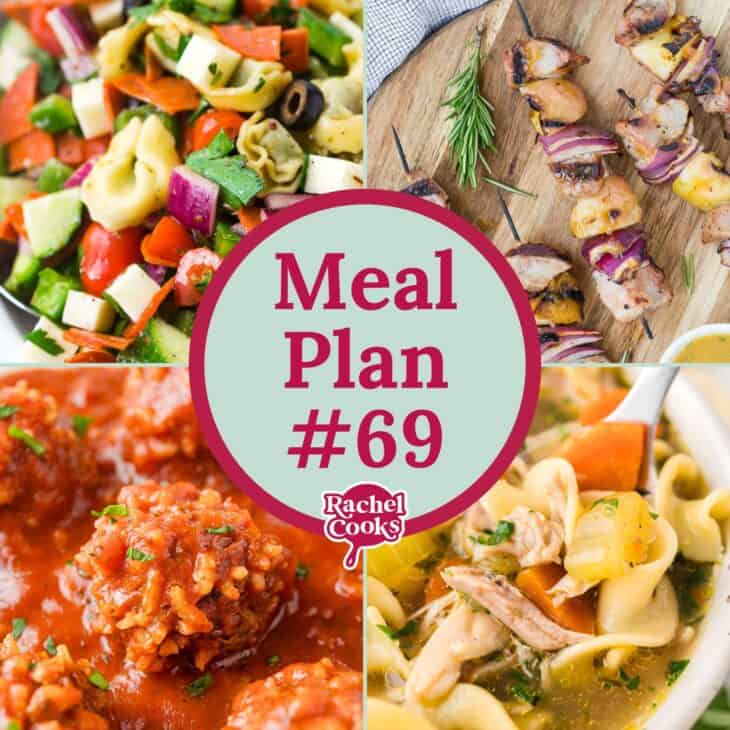 Free Weekly Meal Plans (with Grocery Lists!) - Rachel Cooks®