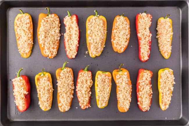 Southwestern Stuffed Mini Sweet Peppers Recipe - Rachel Cooks®