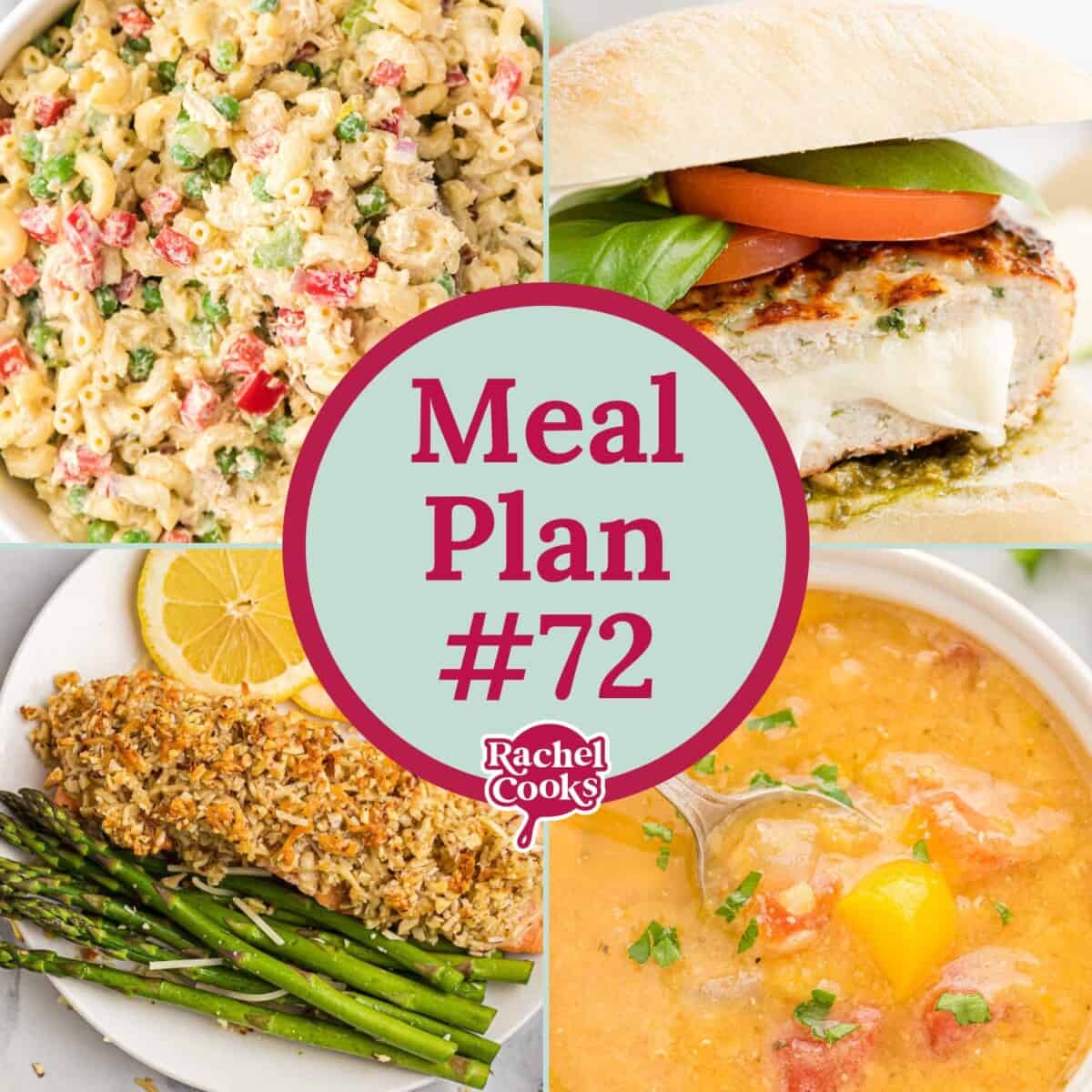 Free Weekly Meal Plans (with Grocery Lists!) - Rachel Cooks®