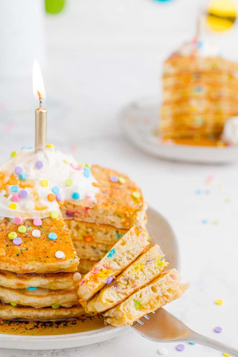 Birthday Cake Pancakes