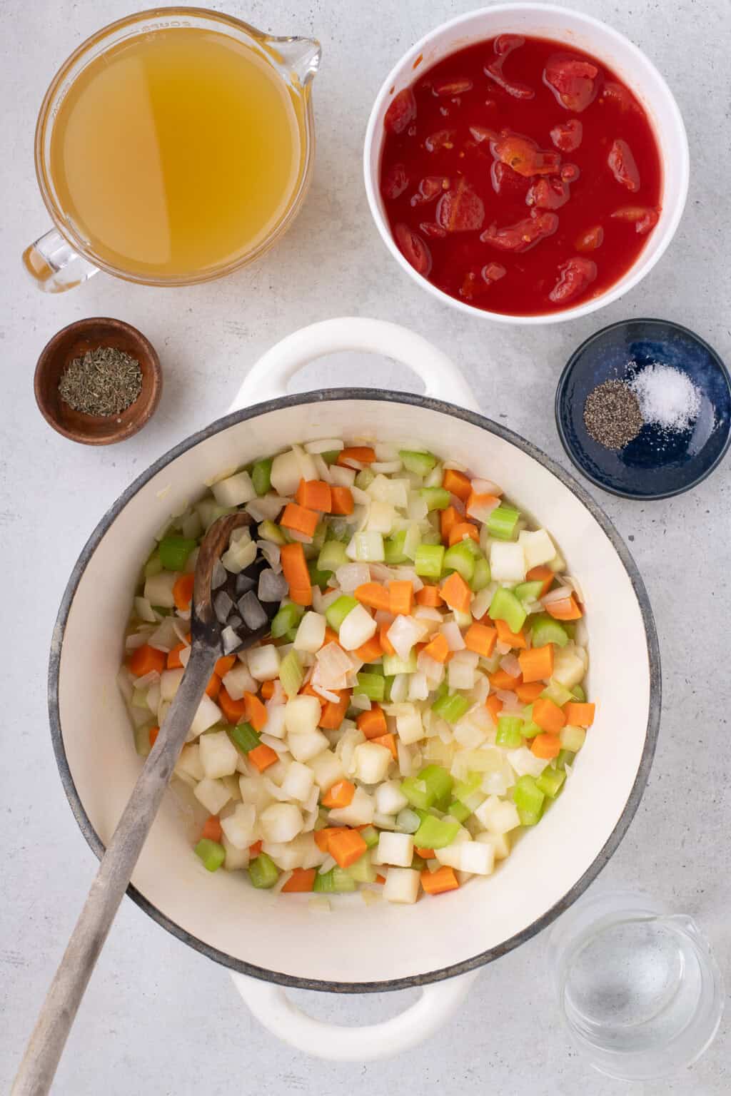 Homemade Vegetable Soup Recipe