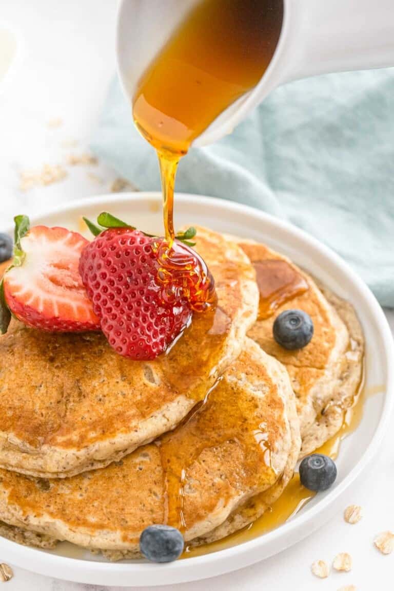 Oat Flour Pancakes