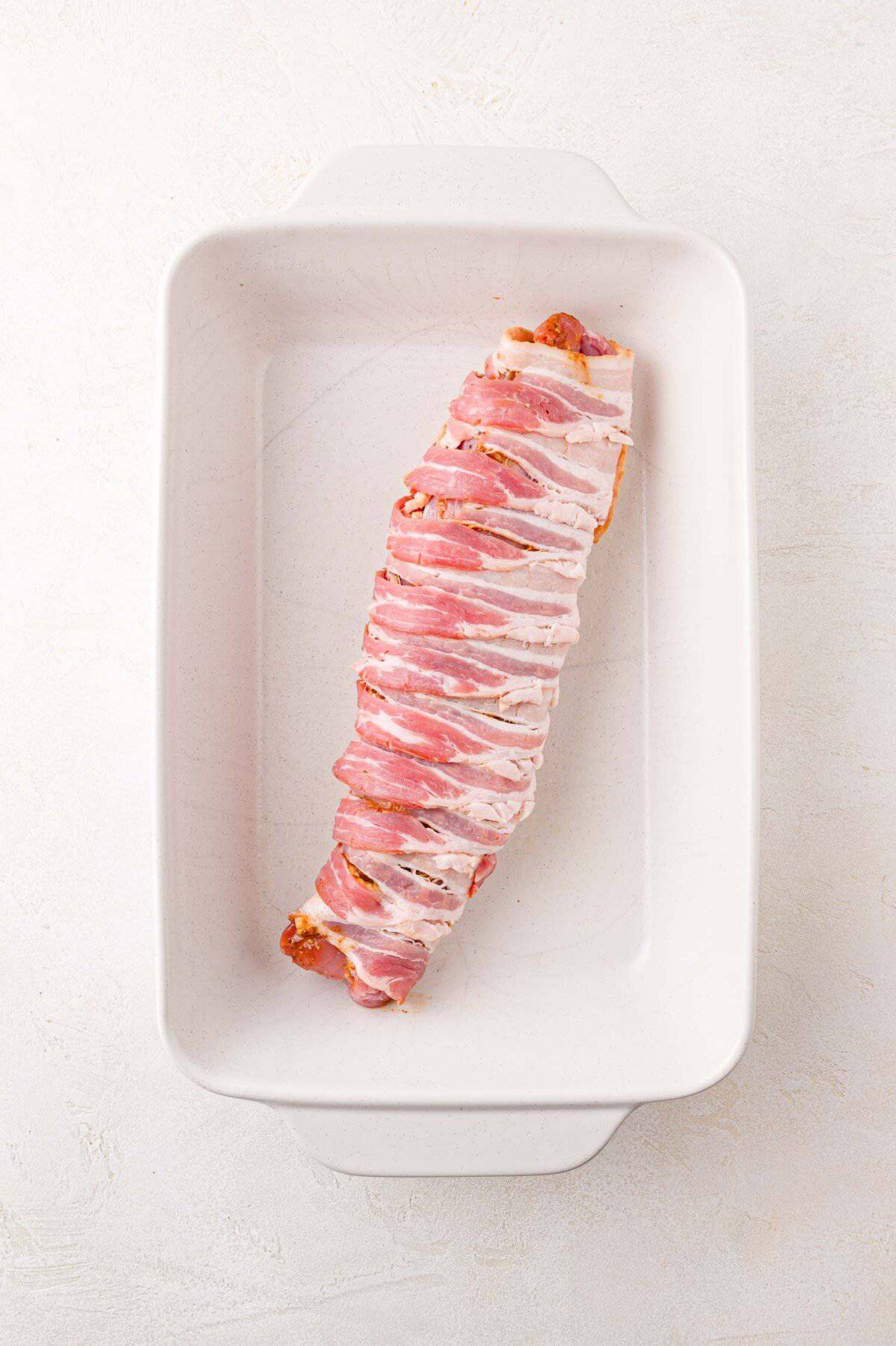 Bacon Wrapped Pork Tenderloin