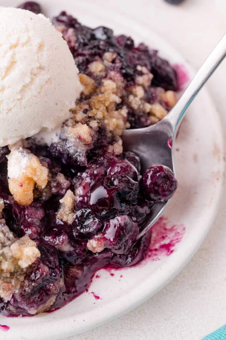 Blueberry Crumble