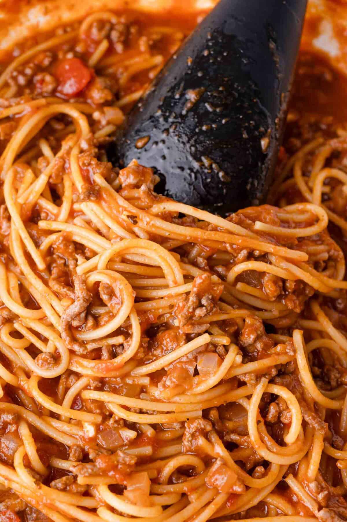 One Pan Spaghetti
