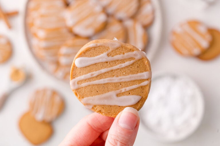 Gingerbread Shortbread Cookies Recipe - Rachel Cooks®