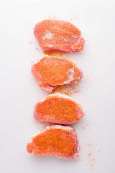 Ranch Pork Chops Sheet Pan Dinner