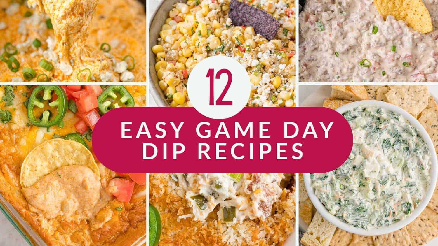 12 Easy Game Day Dip Recipes