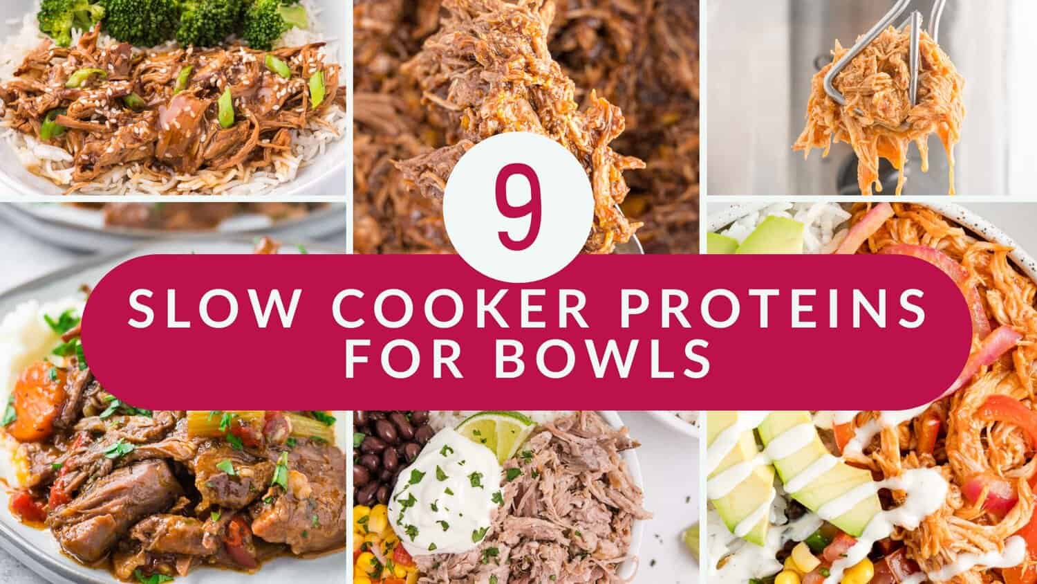 9 Slow Cooker Proteins for the Ultimate DIY Bowl Night