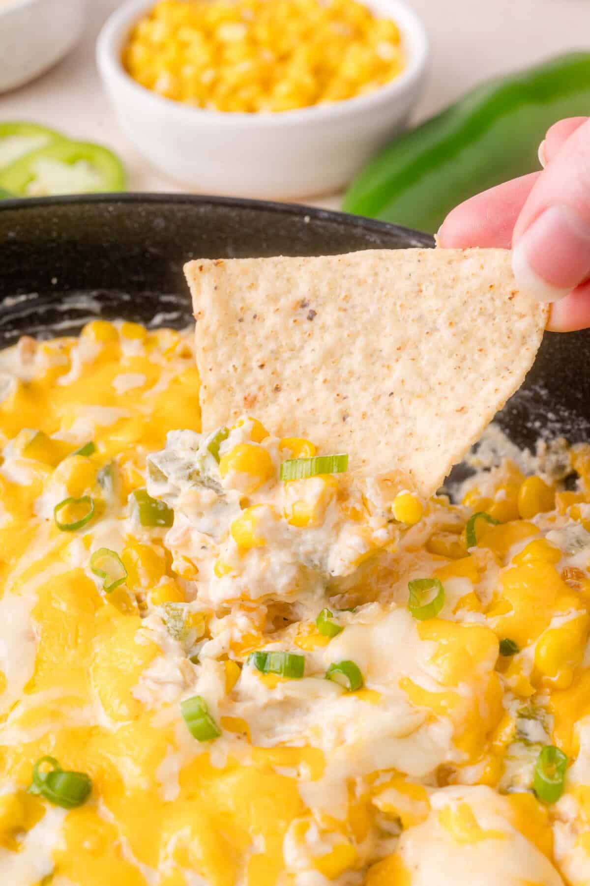 Corn and Jalapeño Dip